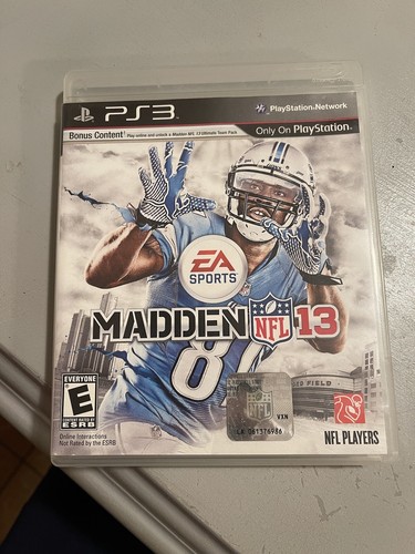 Madden NFL 13 (Sony PlayStation 3) PS3 14633197341| eBay
