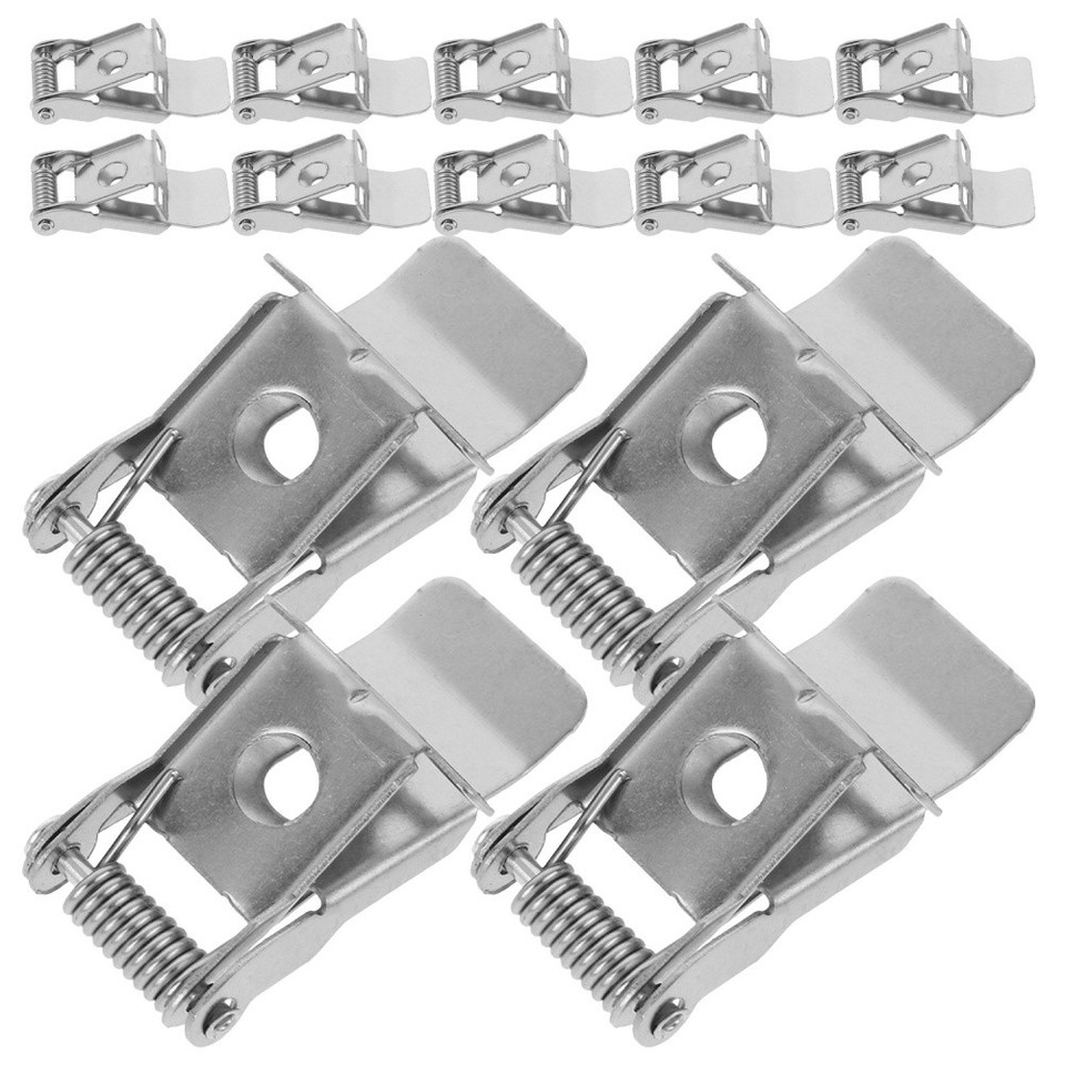50 Pcs Metal Recessed Light Clips Spring Retaining Brackets for ...