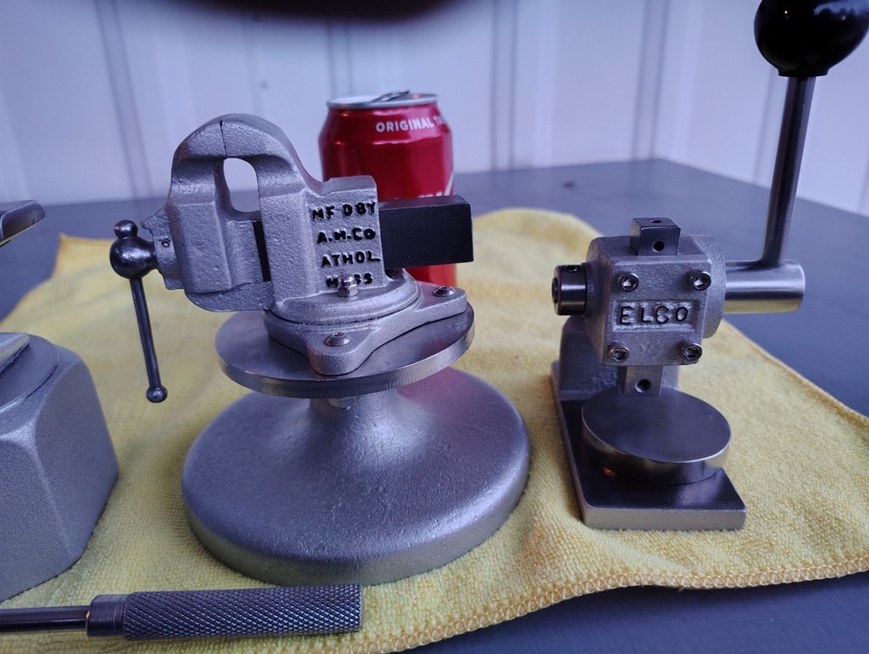 Antique Athol #3 Custom Vise, Steel Anvil, Hammer, Press | eBay