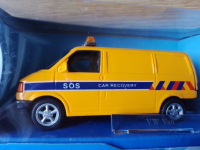 Cararama Volkswagen T4 Car Recovery Van Yellow Scale 1:43. | eBay UK