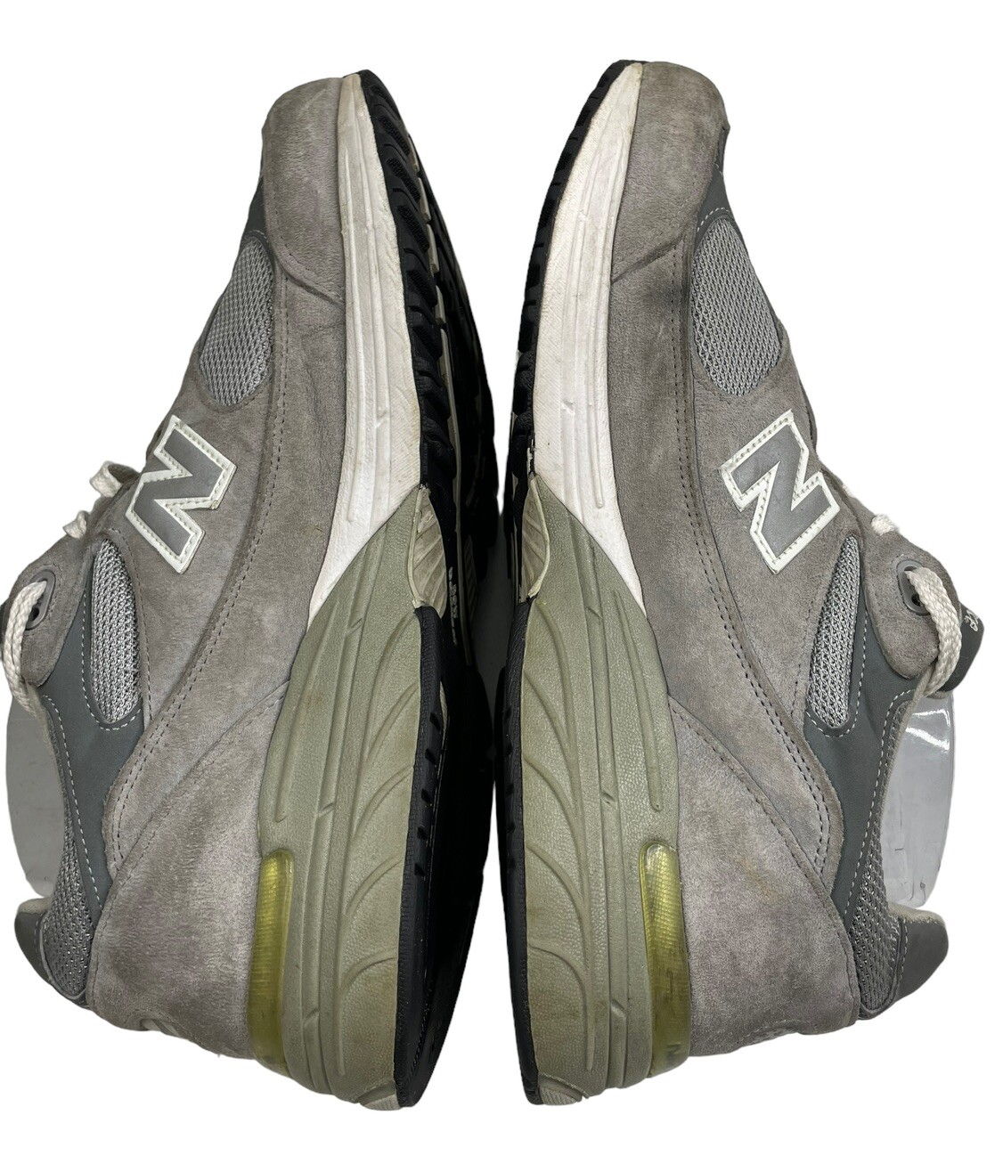 New Balance Men's 993 Gray Suede Running Shoes Sz 9 4… - Gem