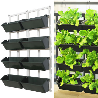 Garden Vertical Planter Outdoor Wall Elevated Raised Bed Flower Herbs ...