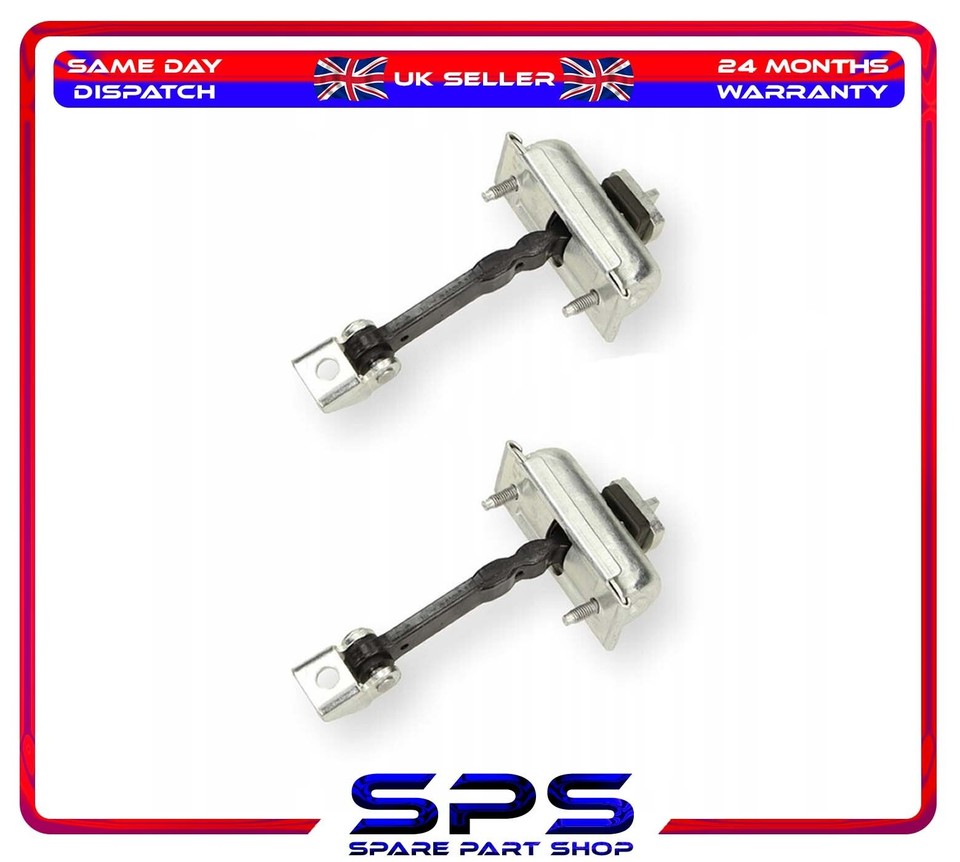 2X Front Door Check Strap Hinge For Ford Transit Custom V362 Mk8 2012 ...