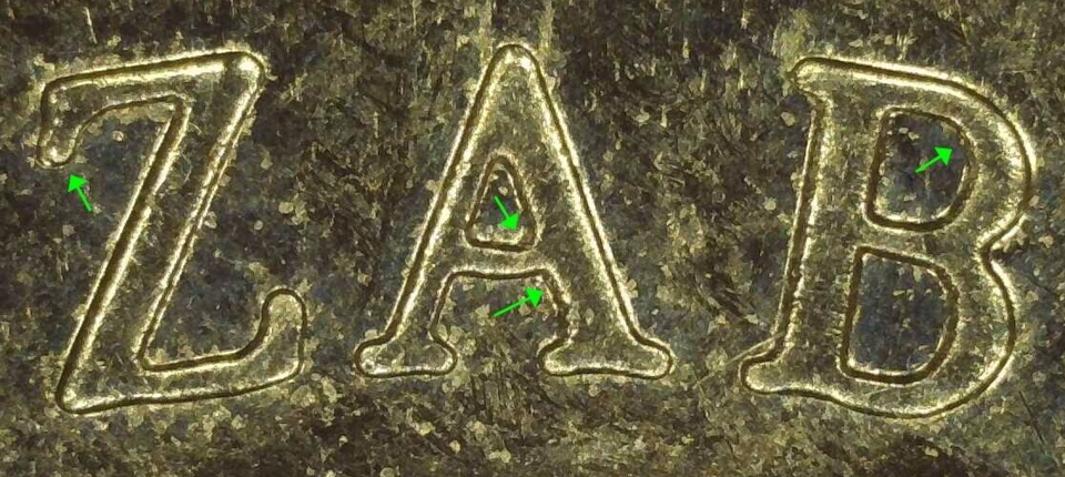 2001 P Canadian 10 Cents Dime With Multiple Double Die Mint Errors On ...