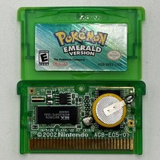 Pokemon Emerald Version (Nintendo Game Boy Advance, 2005) for sale ...