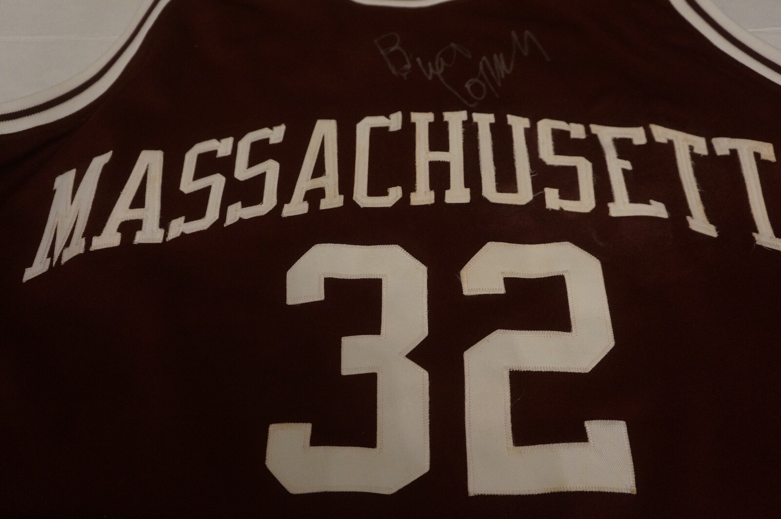 BILL COSBY SIGNED Julius Erving Massachusetts UMASS Jersey Auto JSA ...