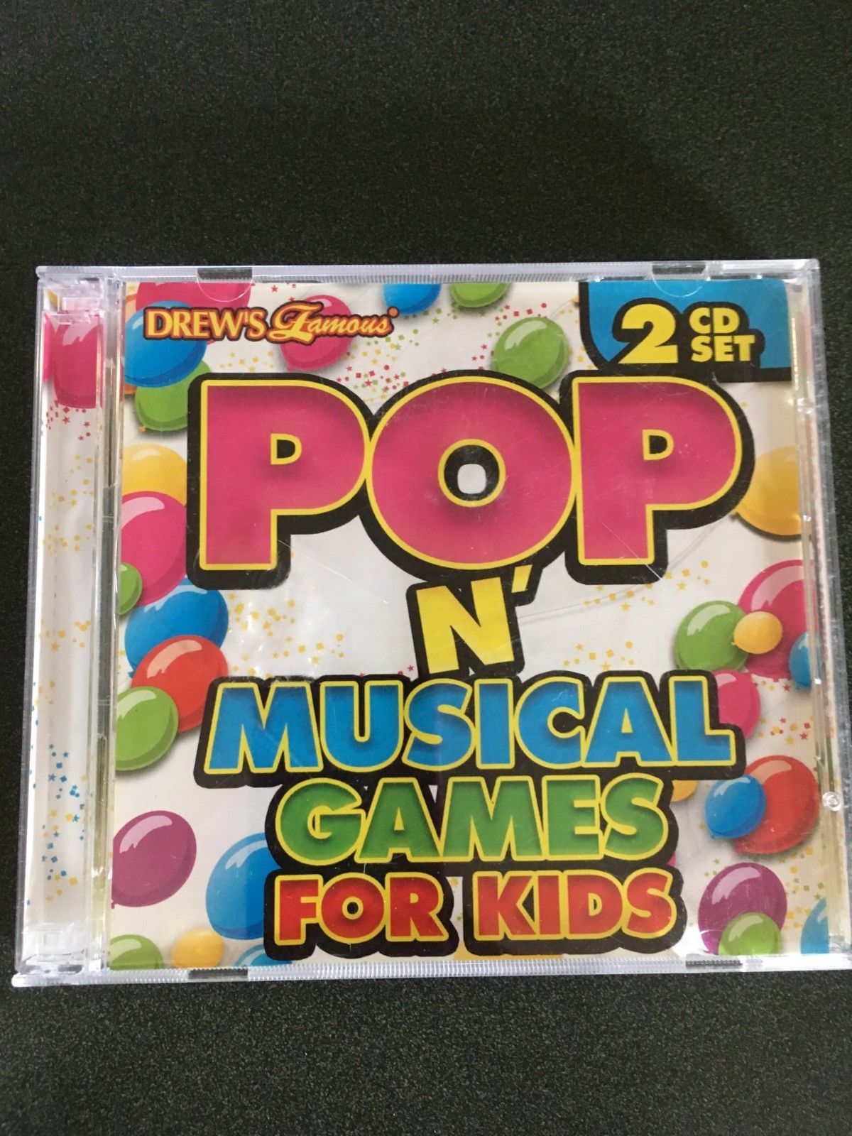 Drew's Famous Pop N' Musical Games For Kids 2 CD Set Featuring the Hit ...