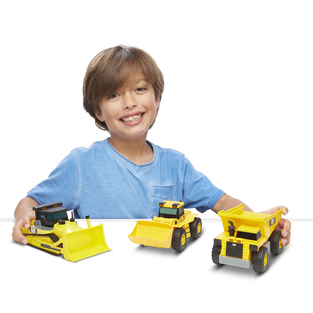 CAT Power Mini Crews Push-Powered Truck/Dozer Assorted Kids ...