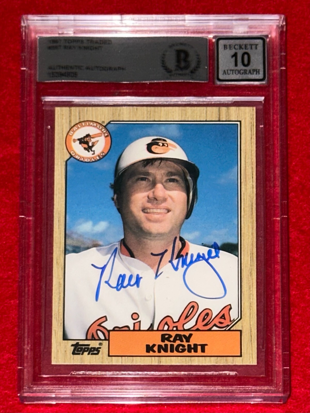 1987 Topps Traded - Ray Knight #59T for sale online | eBay