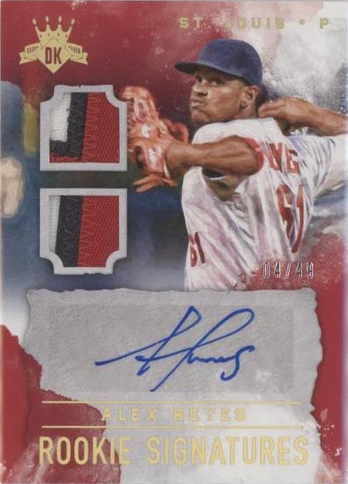 2017 Panini Diamond Kings - Dk Rookie Signatures Alex Reyes #RS-AR Holo ...