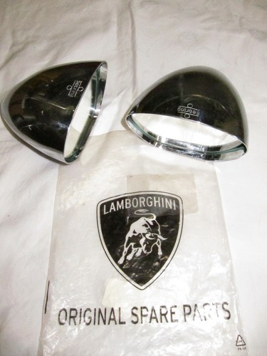 Lamborghini Miura genuine Mirrors by Vitaloni Sebring Mach 1 metal | eBay