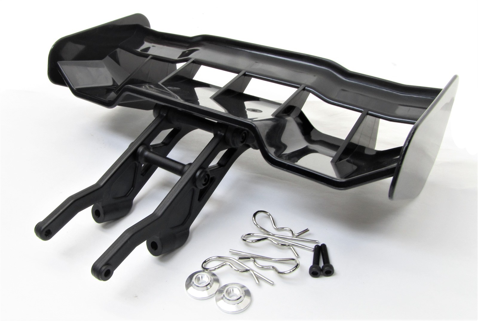 HoBao 1/8 Hyper SS - WING & Mount (Black stay 87604 90011 Spoiler HB-SS ...