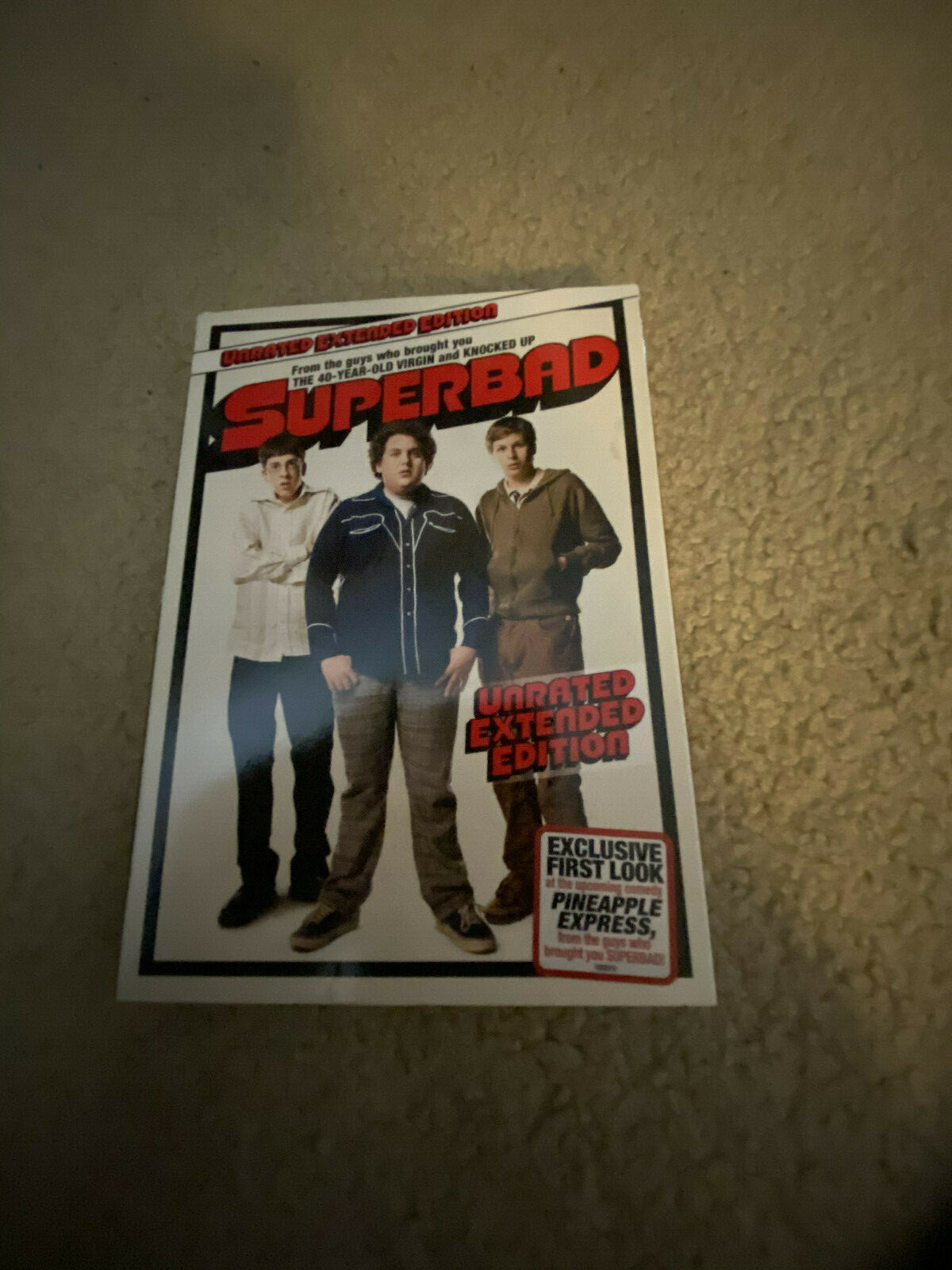 Superbad (DVD, 2007, Unrated; Extended Edition) GREAT CONDITION. TESTED ...