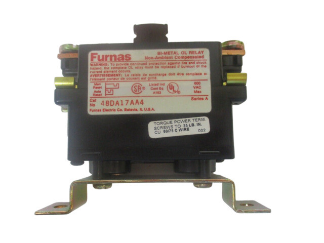 Furnas 48DA17AA4 600 VAC 25 A Overload Relay for sale online | eBay