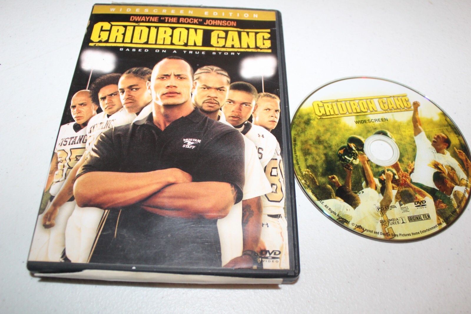 Gridiron Gang (DVD 2006, Widescreen) Dwayne Johnson, Xzibit, True ...