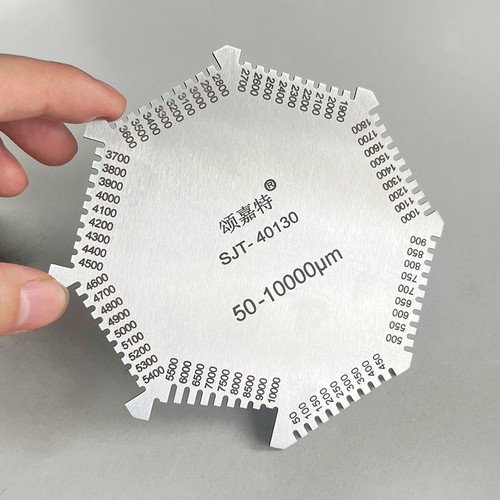 Octagonal Wet Film Comb Practical Measurement Tool Wet Film Thickness ...