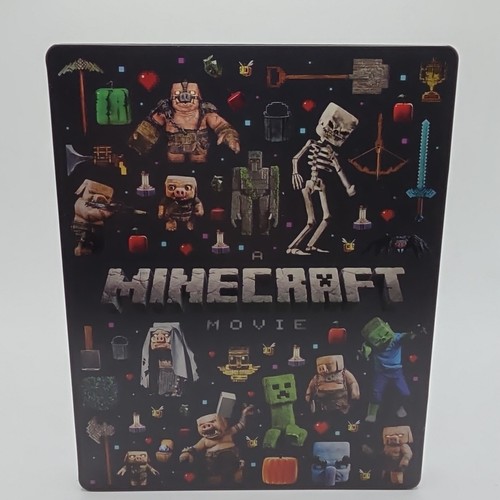 A Minecraft Movie - Limited Edition Steelbook (4K Ultra HD + Blu-ray ...