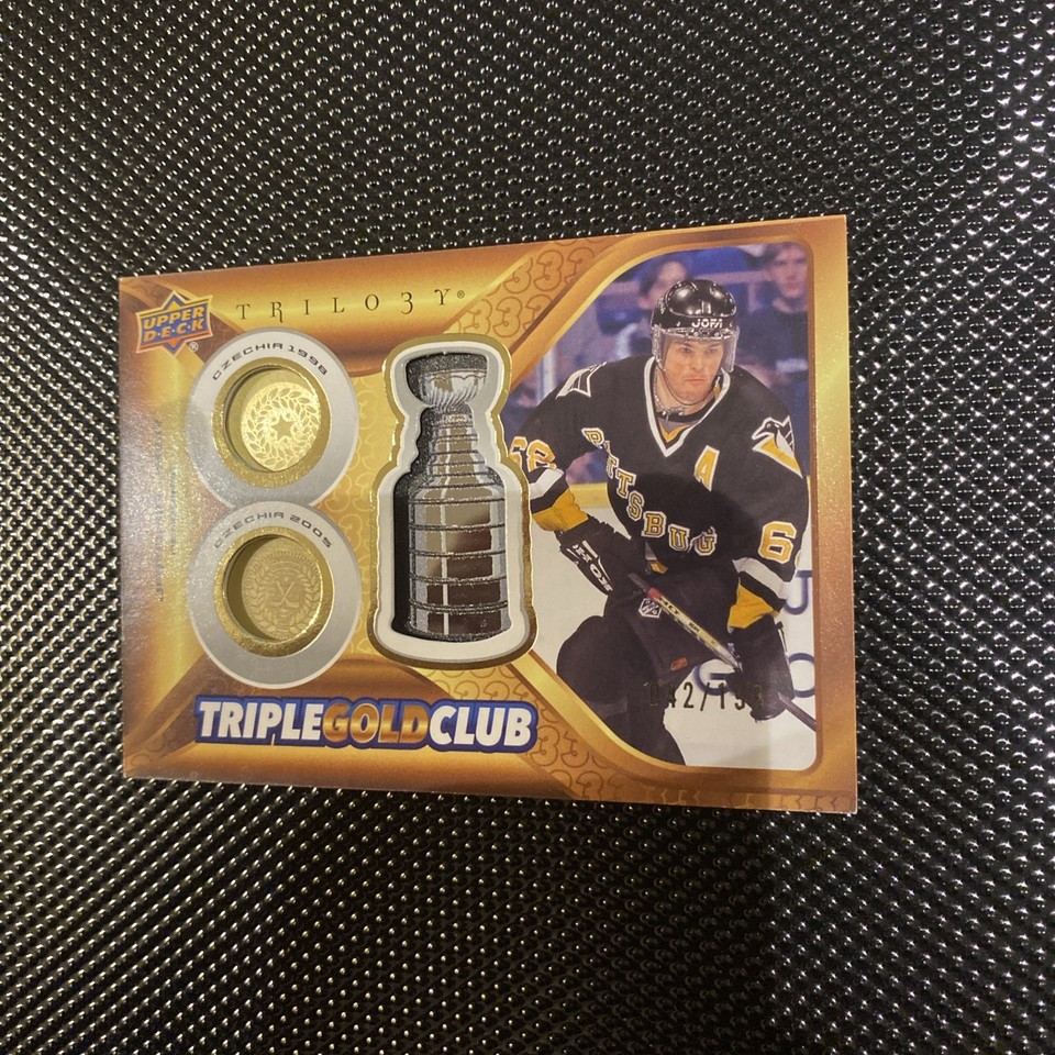 2023-24 Upper Deck Trilogy Triple Gold Club Jaromir Jagr /199 | eBay
