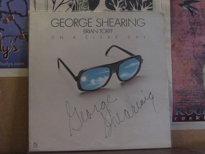GEORGE SHEARING, ON A CLEAR DAY - AUTOGRAPHED LP TORFF | eBay