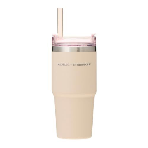 STARBUCKS SAKURA 2024 3WAY Stainless Steel Tumbler STANLEY Beige 473ml ...