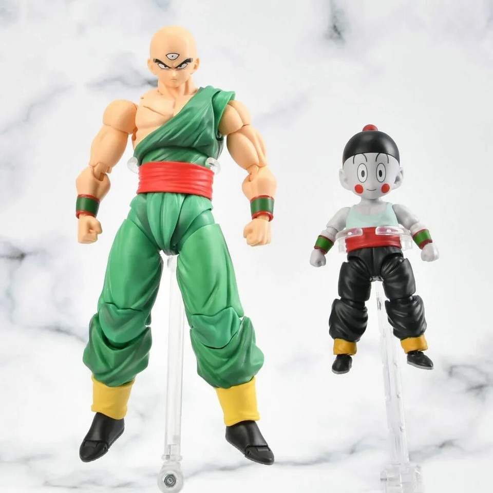 Bandai S.H. Figuarts Dragon Ball Z Tenshinhan Action Figure SHF Toy ...