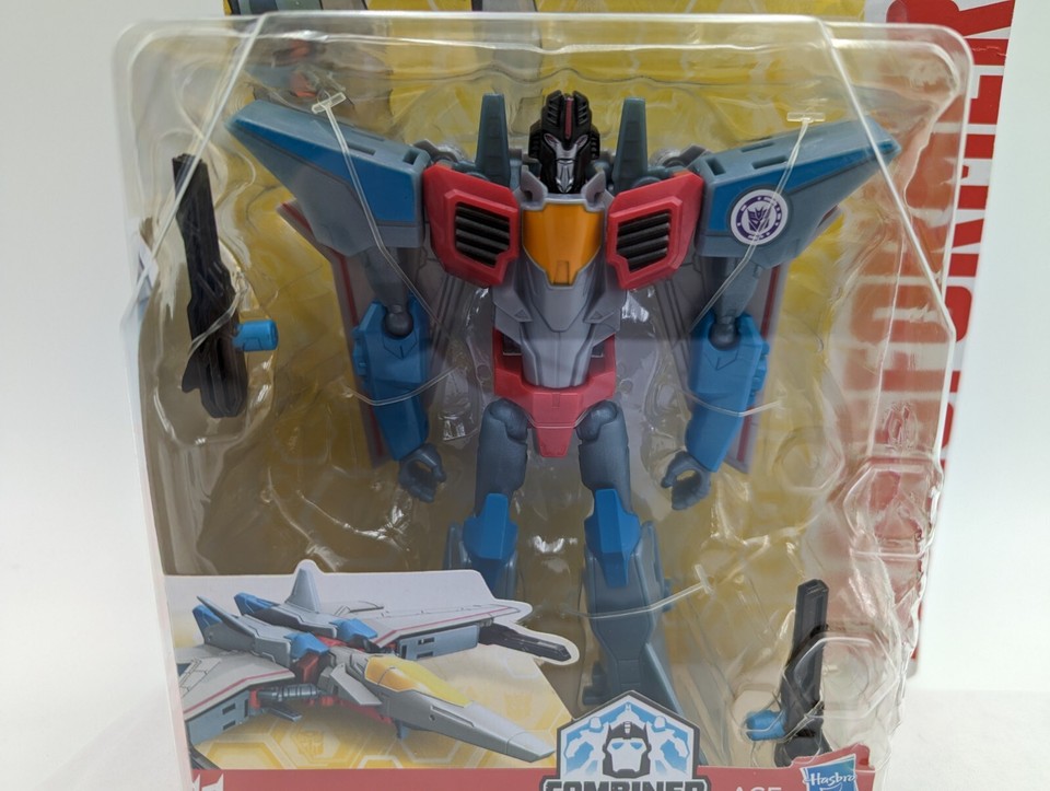 MOC 2016 Hasbro Transformers RID Combiner Force Starscream 5.5" Action ...