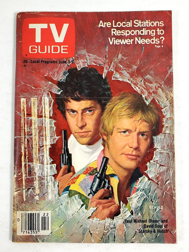 1978 TV Guide June 3-9 David Soul Paul Michael Glaser Starsky & Hutch ...