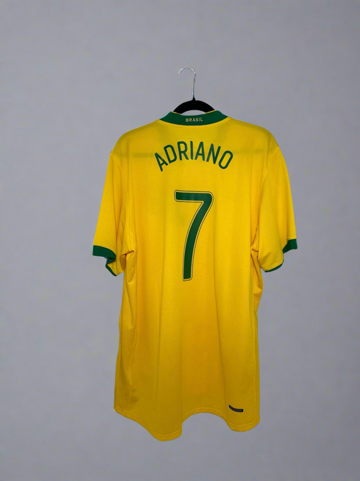 Brazil Adriano #7 - Nike - 2006/2007 - HOME Kit | eBay