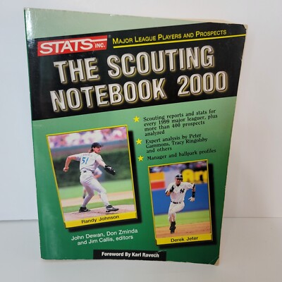 Stats The Scouting Notebook 2000 by Staff Trade Paperback 9781884064746 ...