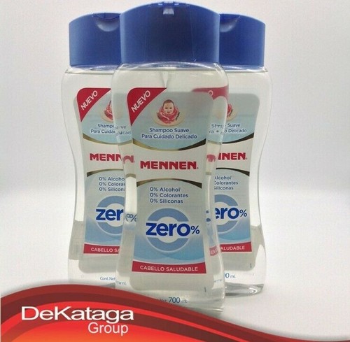 3 PACK MENNEN SHAMPOO ZERO % 700ML / SHAMPOO MENNEN ZERO % 700ML | eBay