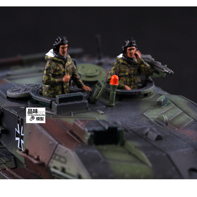 Homemade 1/72 Modern German Tank Solider 2-person Group Finished ...