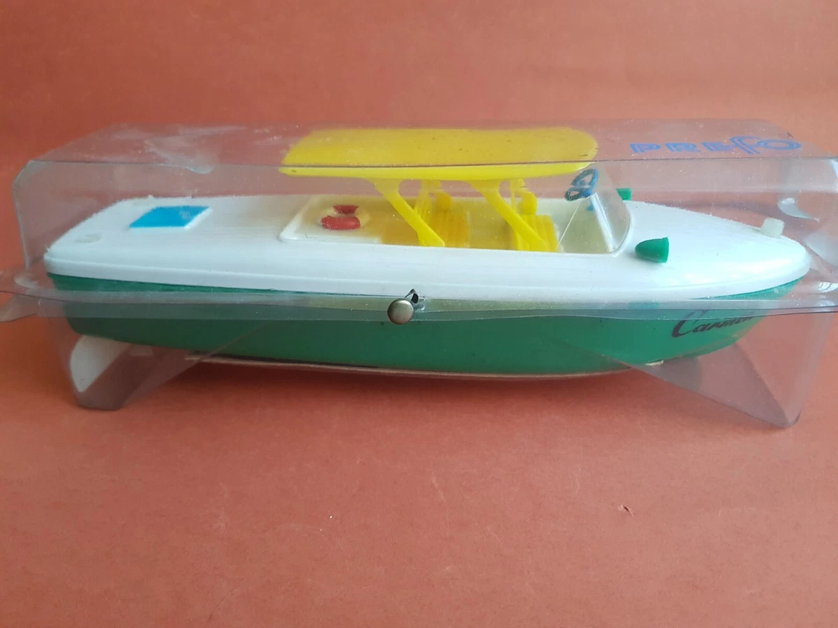 Vintage Plastic Toy Boats