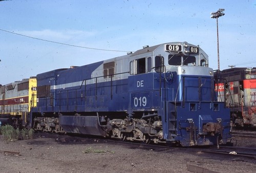 DE 019 DETROIT EDISON Railroad Train COLLINWOOD CLEVELAND OH Photo ...