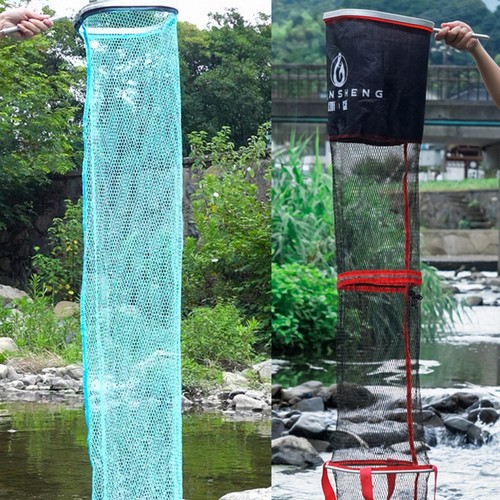 Fishing Net Bag Fishing Cage Basket, Fish Keeping Net, Fish Basket ...