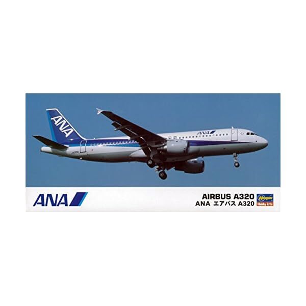 HASEGAWA Airliner 32 1/200 ANA AIRBUS A320 Plastic Model Kit Airplane ...
