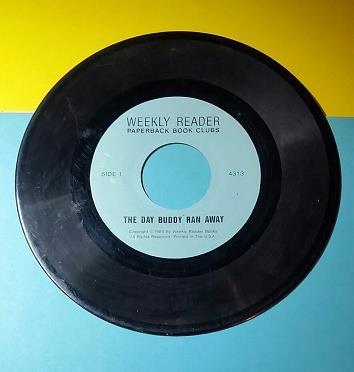 VINTAGE 1984 WEEKLY READER BOOK RECORD - THE DAY BUDDY RAN AWAY | eBay