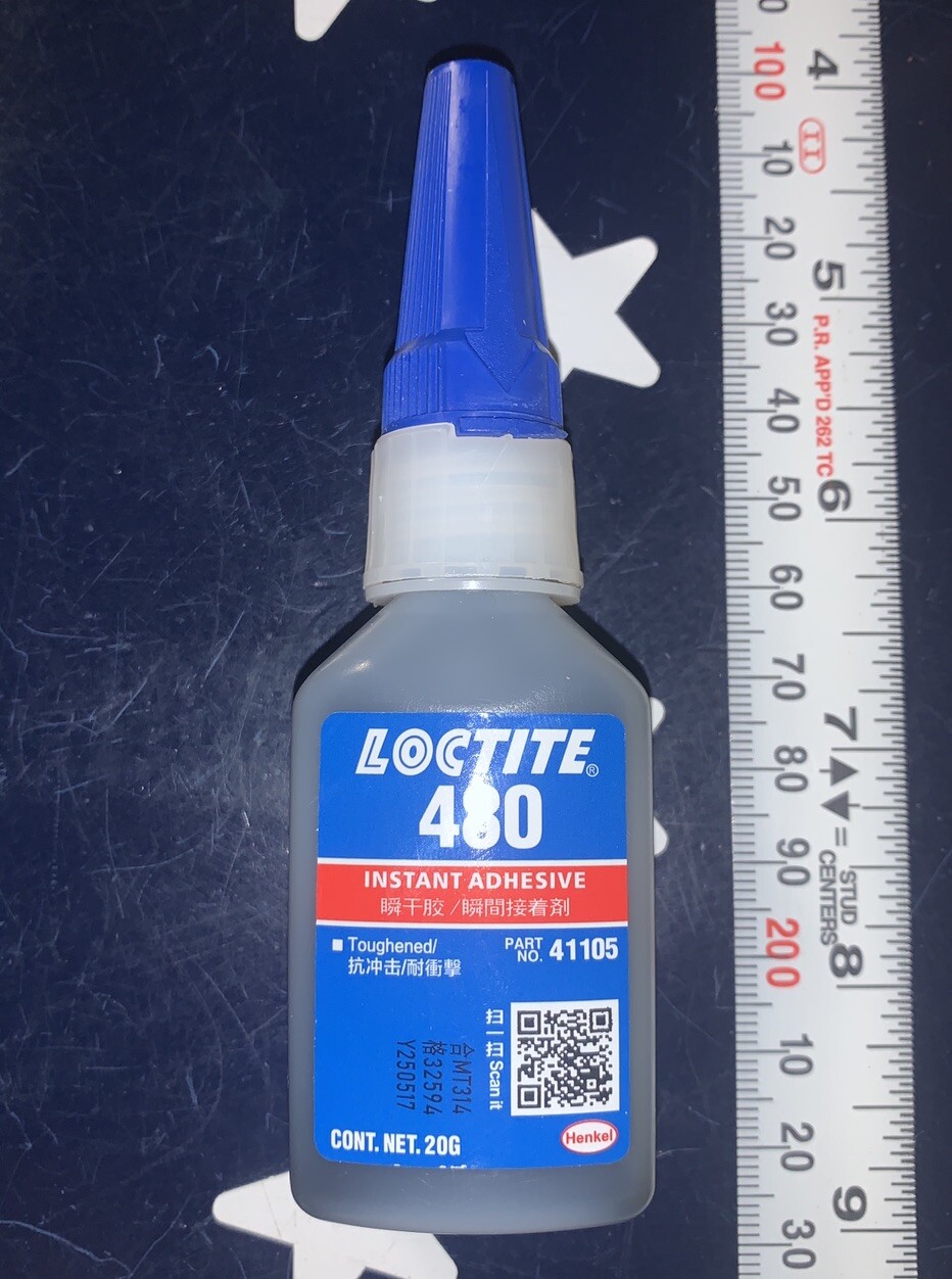 Loctite 480 Instant Adhesive Black 20g Bottle 135466 41105 20grams | eBay