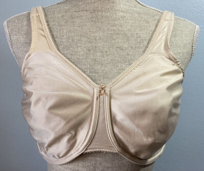 WACOAL 855192 Basic Beauty Full Figure Bra Underwire Unlined Womens 32G ...