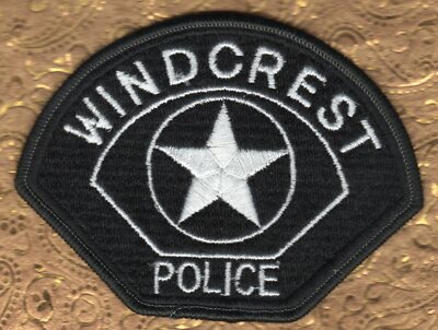 👀😍😜👌 Windcrest Texas Police Shoulder Patch | eBay