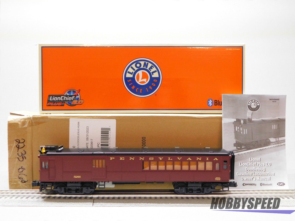 LIONEL PENNSYLVANIA RAILROAD LIONCHIEF PLUS 2.0 DOODLEBUG O GAUGE ...