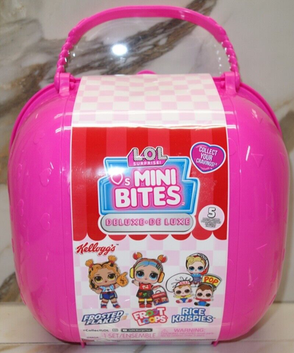 LOL Surprise Loves Mini Bites Deluxe KELLOGGS 5 DOLLS Snap Crackle Pop ...