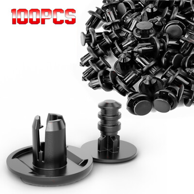 100 Pcs Front Fender Push-Type Retainer Clips 91501-S04-003 For Honda ...
