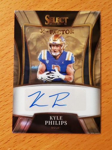 2022 Select Draft Picks X Factor Auto #41 Kyle Philips UCLA Titans ...