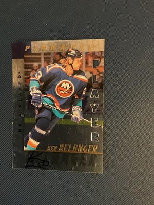 1997-98 Be A Player Ken Belanger Die Cut Autographed Card | eBay