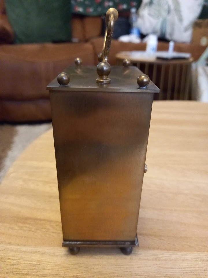 Smiths Vintage Brass Carriage Clock. Battery Operated. Made In Uk | eBay UK