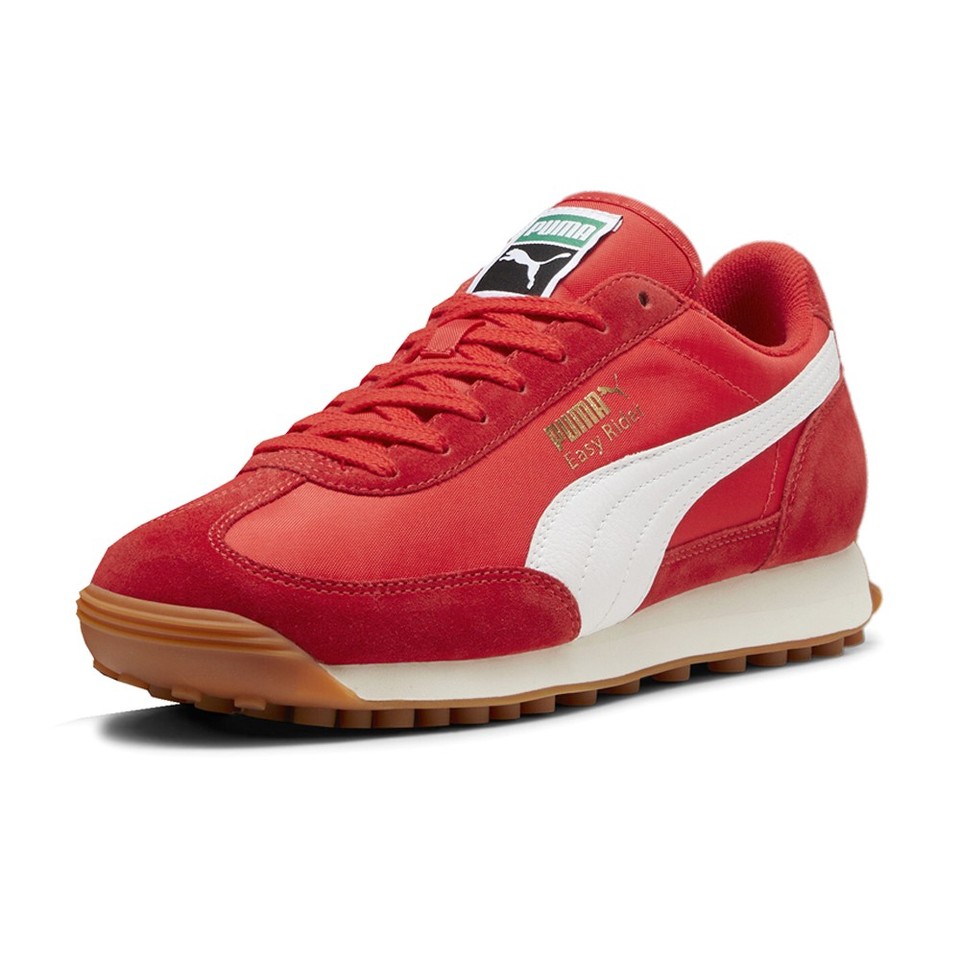 PUMA Easy Rider Vintage Lace Up Mens Red Sneakers Casual Shoes 39902801 ...