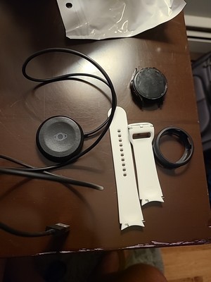 Samsung MIL-STD-810G Galaxy Watch4 40mm Smartwatch AS-IS FOR PARTS W ...