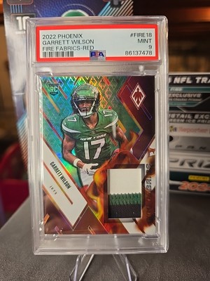 2022 Phoenix Garrett Wilson #FIRE18 RC #/75 PSA 9 | eBay