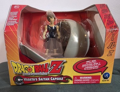 Dragon Ball Z Vegeta's Saiyan Capsule/Space Pod Irwin Toys Playset Rare ...
