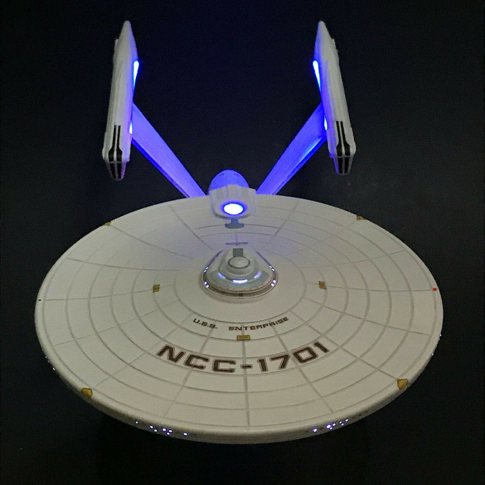 *LIGHTING KIT ONLY* for Polar Lights 1/1000 Star Trek Enterprise NCC ...
